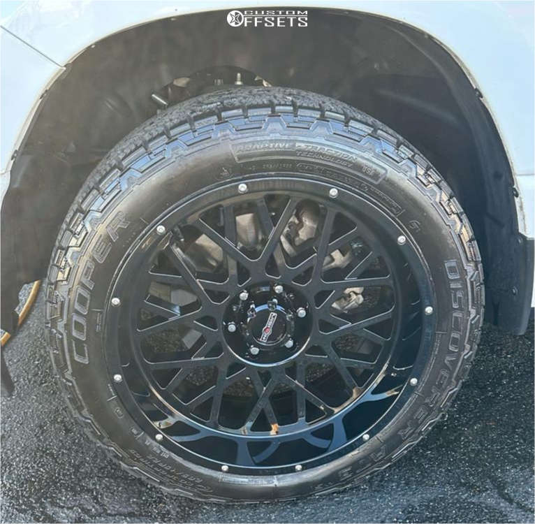 2022 Ram 1500 with 22x10 -19 Vision Rocker and 285/45R22 Cooper ...