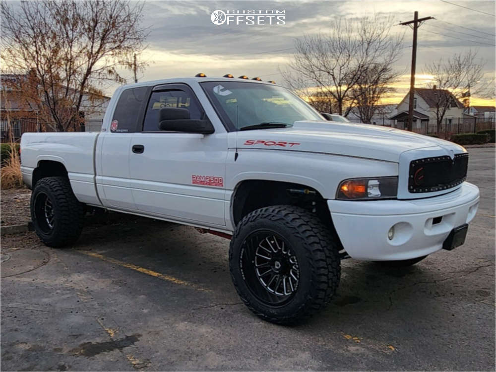 2000 Dodge Ram 2500 with 20x12 -44 Gear Off-Road Leverage and 35/12 ...