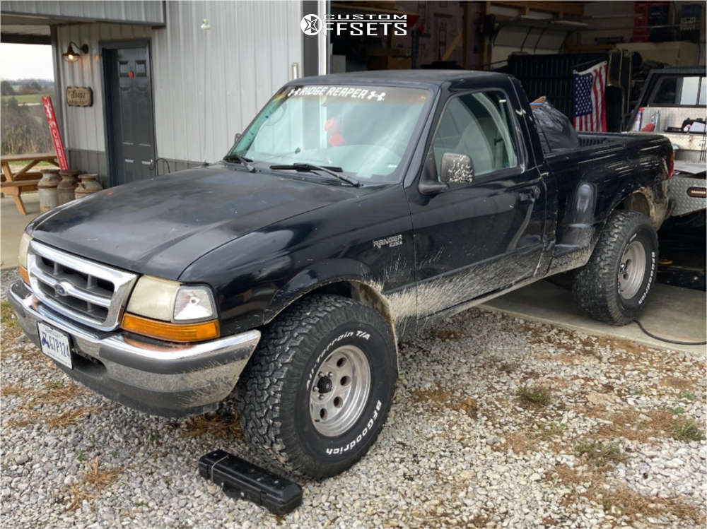 1998 Ford Ranger with 15x8 -19 American Racing Baja and 33/12.5R15 ...