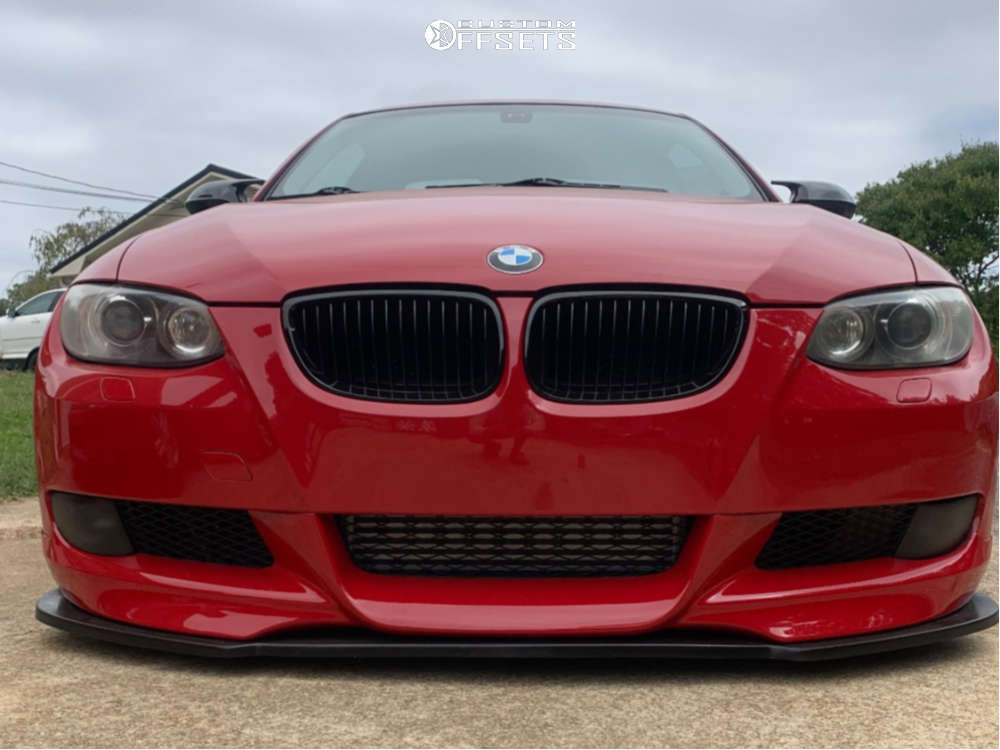 2008 BMW 335i with 18x8.5 30 ESR Cr1 and 235/30R18 Nitto NT555 G2 and ...