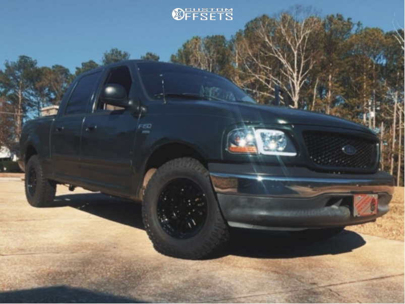 2001 Ford F-150 with 16x8 0 Vision Warrior and 255/70R16 Goodyear ...