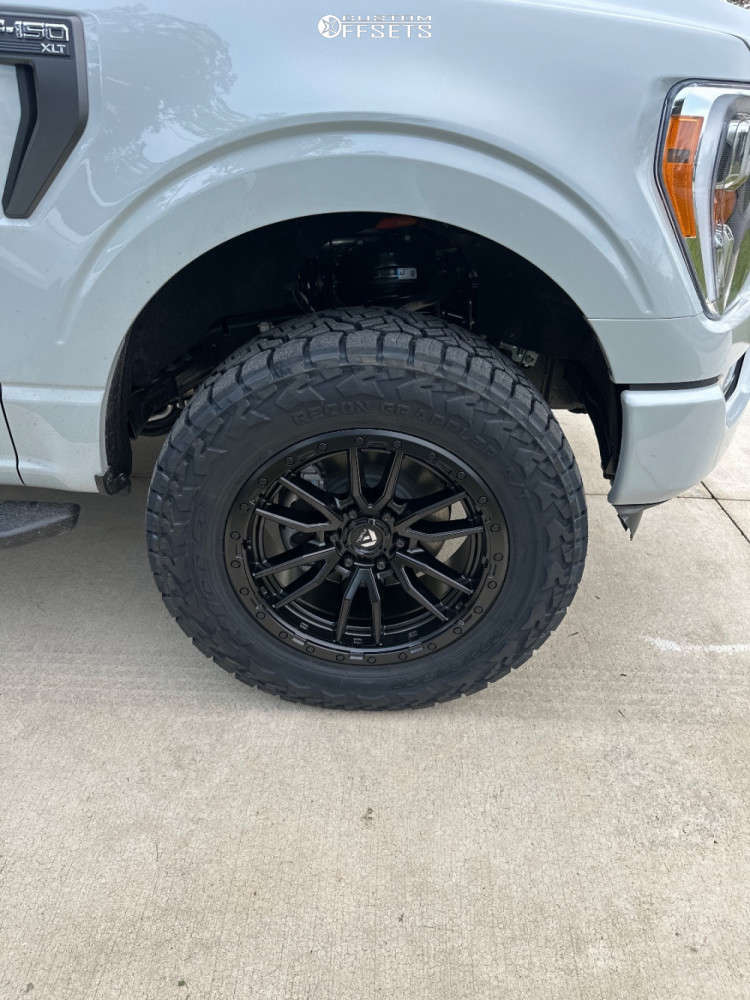 2023 Ford F-150 with 20x9 1 Fuel Rebel 6 and 295/60R20 Nitto Recon ...