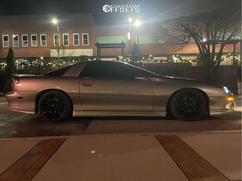 1999 Chevrolet Camaro with 18x9.5 40 Factory Reproductions Fr22 and 235 ...