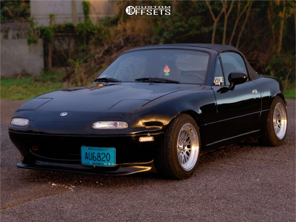 1994 Mazda Miata with 15x8 25 AVID1 Av12 and 205/50R15 Hankook Ventus ...
