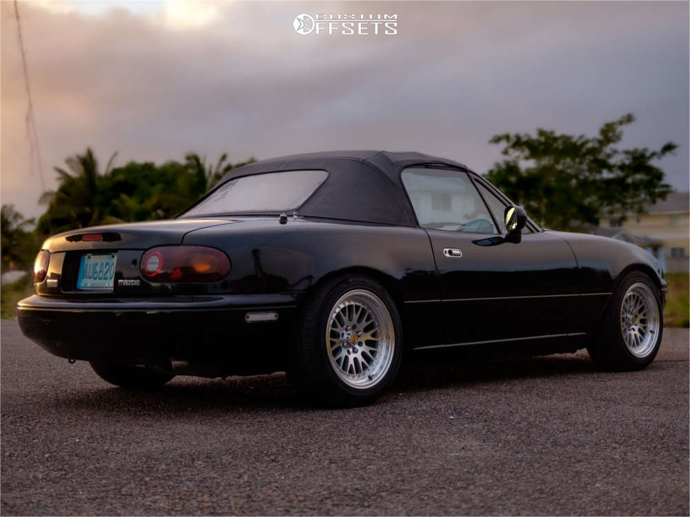 1994 Mazda Miata with 15x8 25 AVID1 Av12 and 205/50R15 Hankook Ventus ...