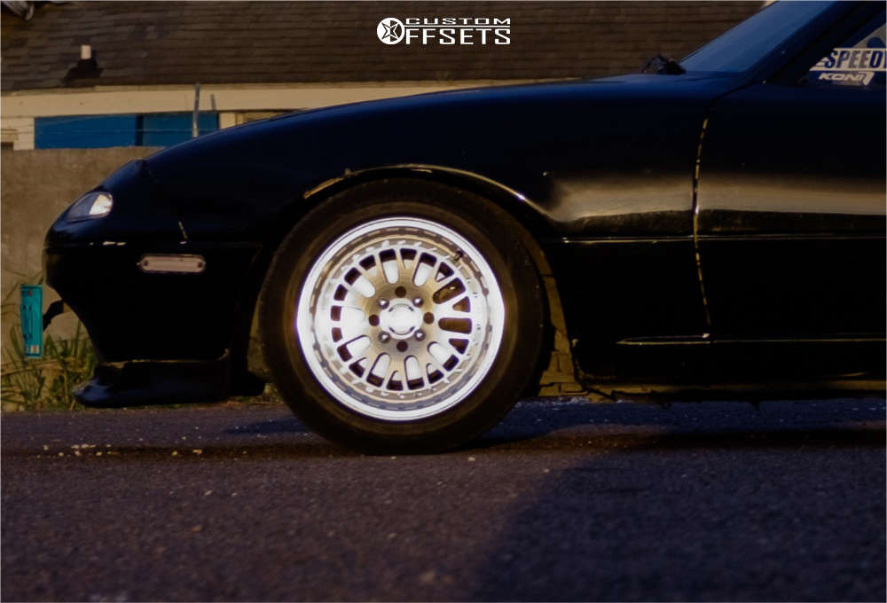 1994 Mazda Miata with 15x8 25 AVID1 Av12 and 205/50R15 Hankook Ventus ...