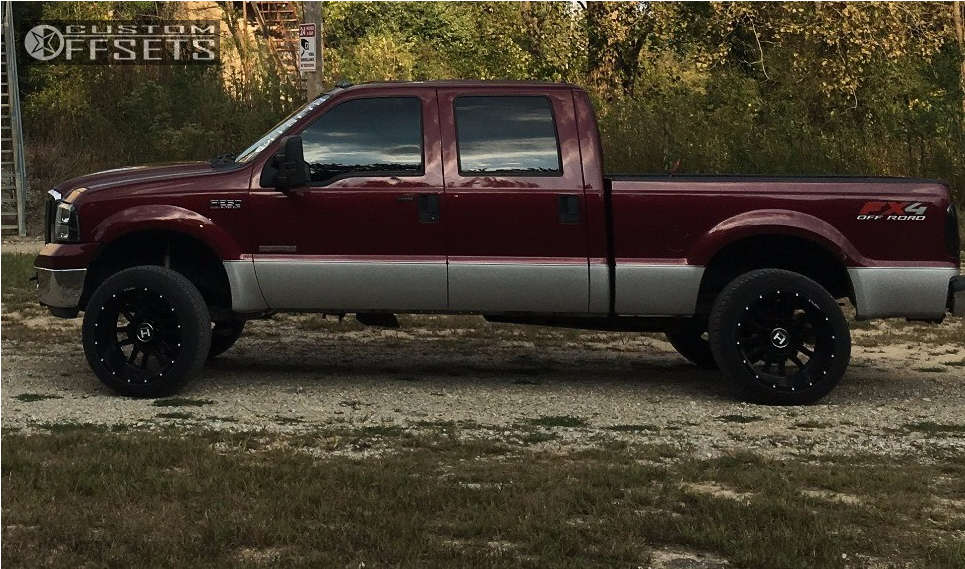 2004 Ford F-250 Super Duty with 22x14 -76 Hostile Gauntlet and 305 ...