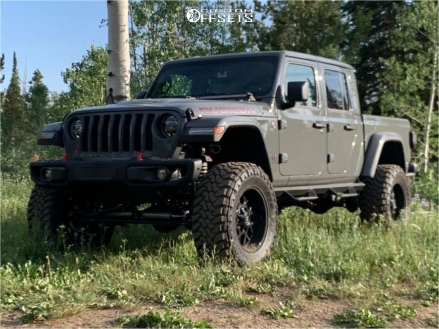 2021 Jeep Gladiator with 20x9 0 Hardrock Gunner and 37/13.5R20 Toyo ...