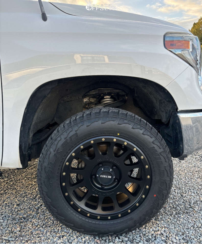 2018 Toyota Tundra with 20x9 25 Method MR305 and 275/60R20 Falken ...