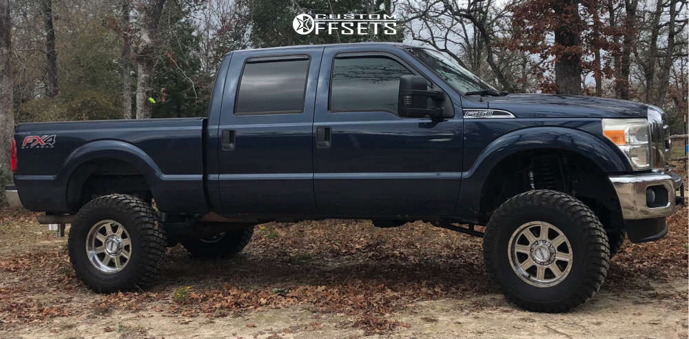 2015 Ford F-250 Super Duty with 18x9 -12 Raceline Hostage and 37/13 ...