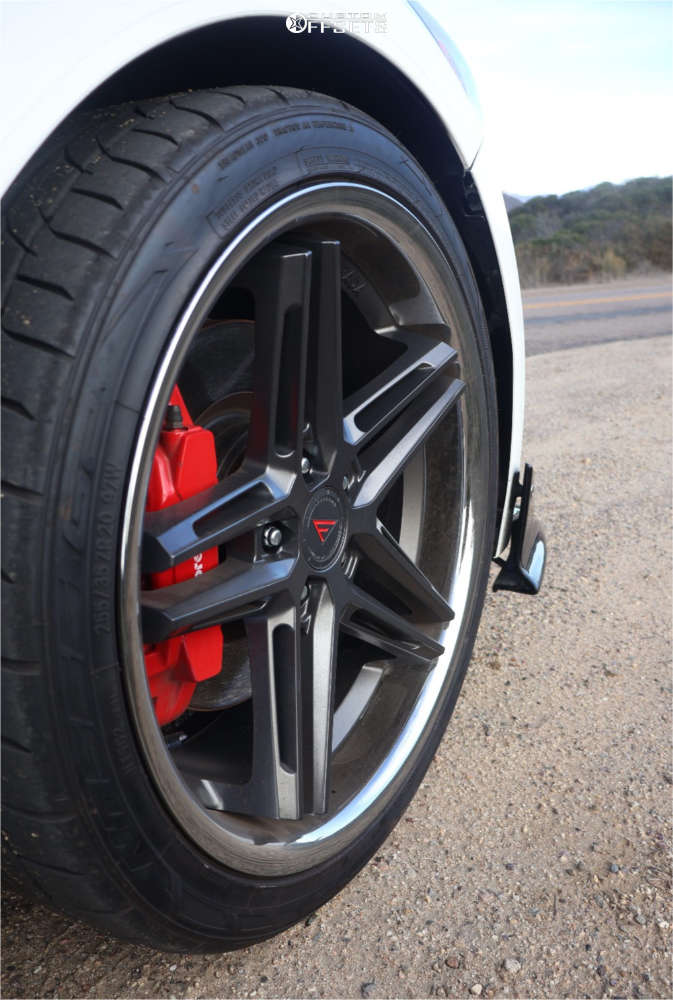 2019 Kia Stinger with 20x9 35 Ferrada CM1 and 255/35R20 Nitto NT555 G2 ...