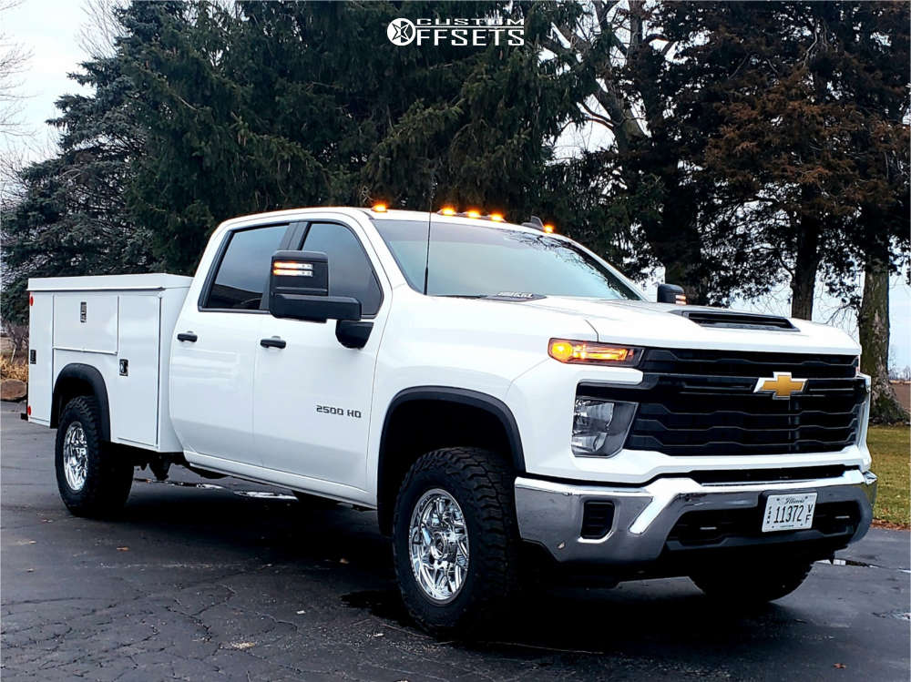 2024 Chevrolet Silverado 2500 HD with 18x9 18 Gear Off-Road 761c and 275/70R18 Mickey Thompson ...