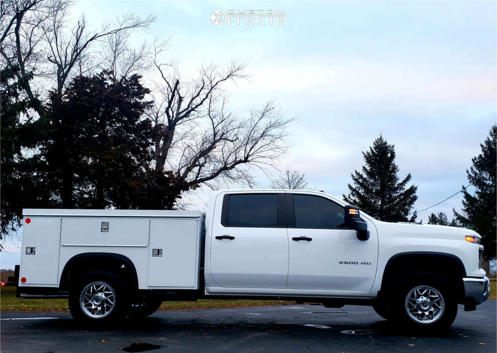 2024 Chevrolet Silverado 2500 HD with 18x9 18 Gear Off-Road 761c and 275/70R18 Mickey Thompson ...