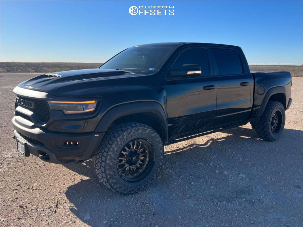 2021 Ram 1500 with 20x10 -18 Fuel Arc and 35/12.5R20 Toyo Tires Open ...