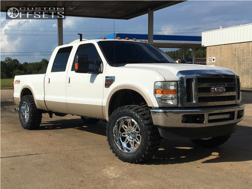 2010 Ford F-250 Super Duty with 20x10 -19 Hostile Havoc and 35/12.5R20 ...