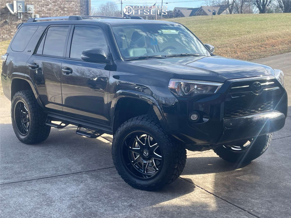 2022 Toyota 4Runner with 20x10 -18 Fuel Hammer and 295/55R20 Toyo Tires ...
