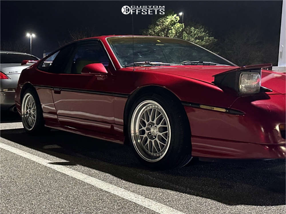 1987 Pontiac Fiero with 17x8 35 Aodhan Ah02 and 215/45R17 Vercelli ...