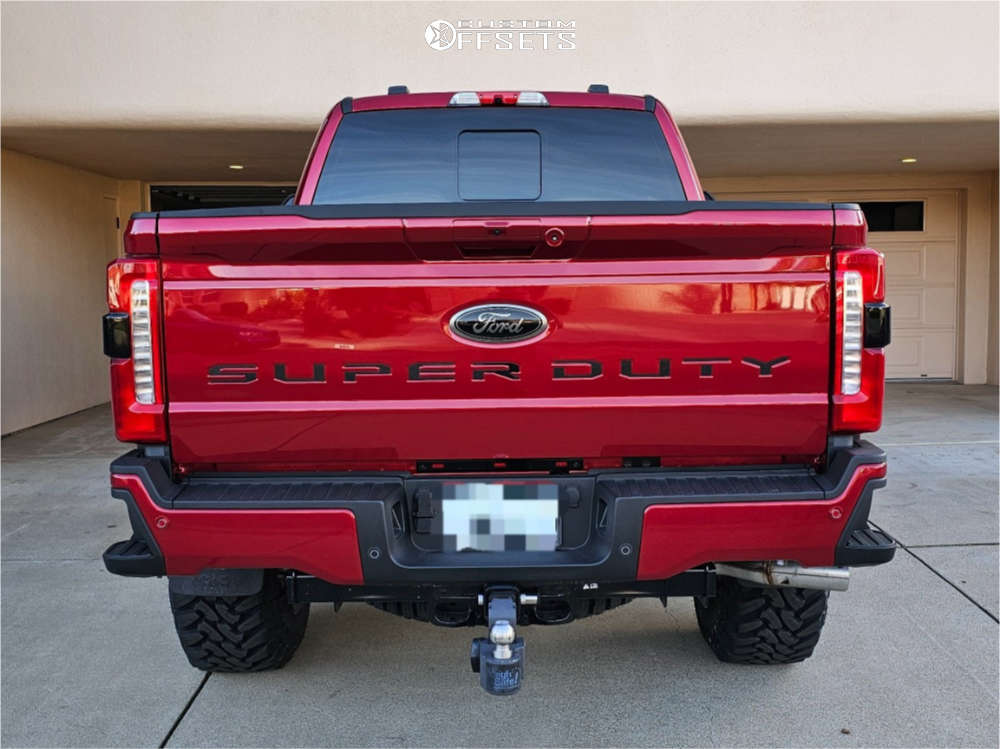 2023 Ford F-350 Super Duty with 18x9 6 Icon Alloys Compression Hd and ...
