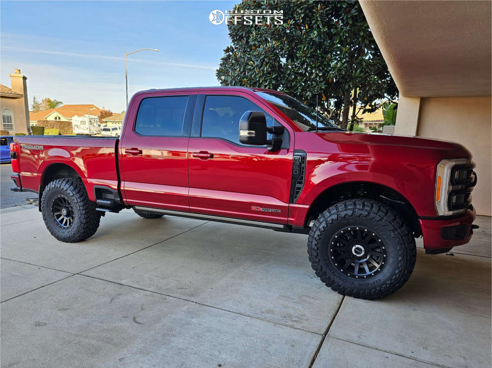 2023 Ford F-350 Super Duty with 18x9 6 Icon Alloys Compression Hd and ...