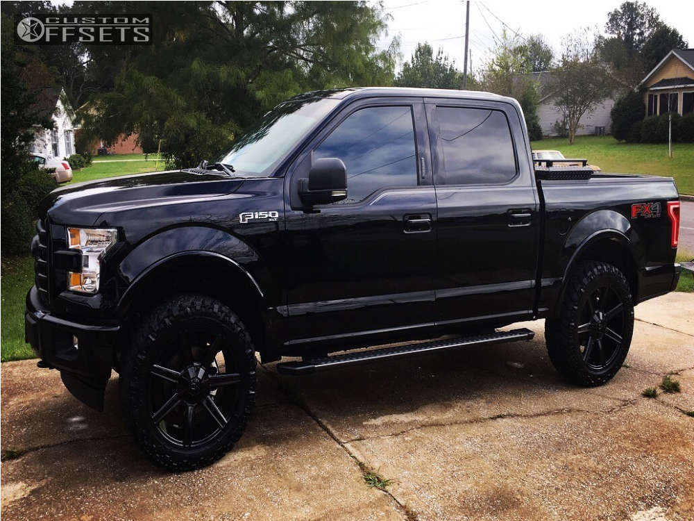 2017 Ford F-150 with 22x9.5 25 Dropstars 650b and 285/55R22 Nitto Trail ...