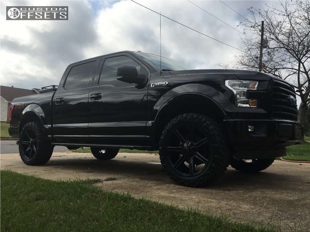 2017 Ford F-150 with 22x9.5 25 Dropstars 650b and 285/55R22 Nitto Trail ...