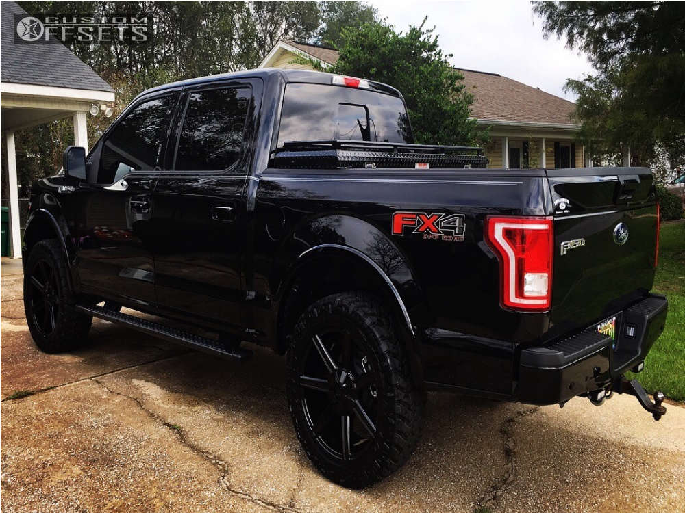 2017 Ford F-150 with 22x9.5 25 Dropstars 650b and 285/55R22 Nitto Trail ...