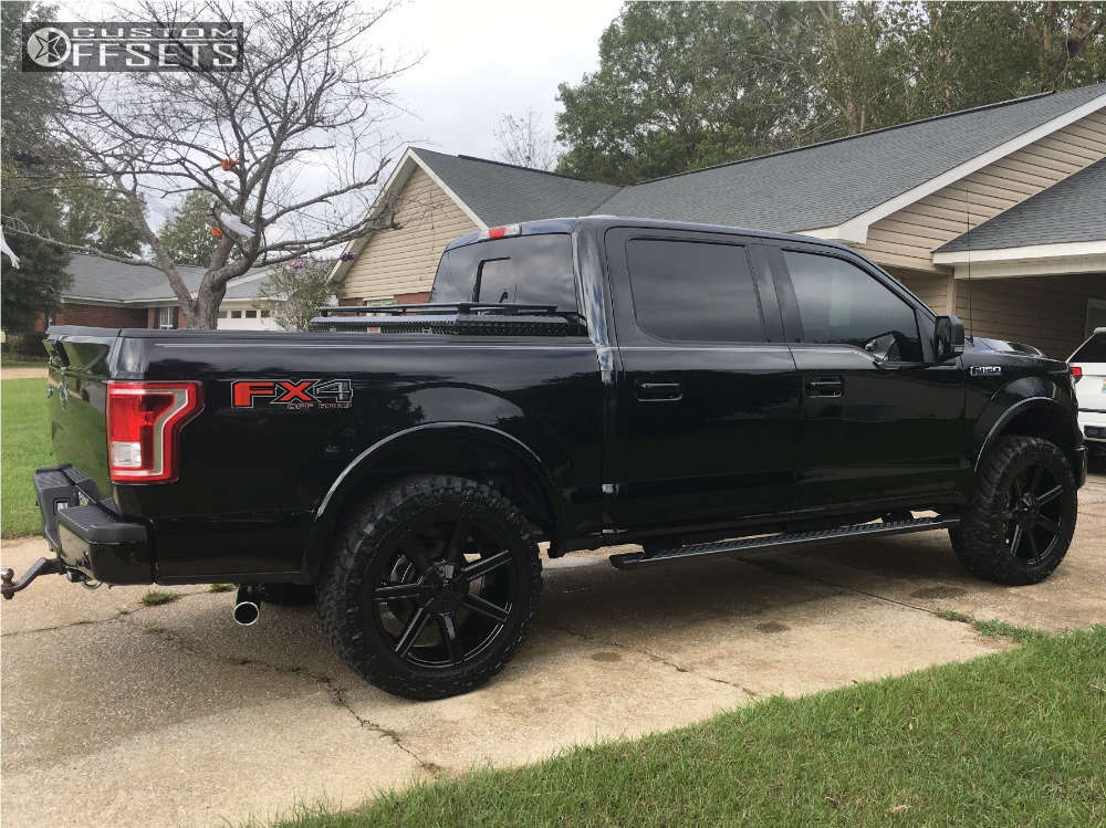2017 Ford F-150 with 22x9.5 25 Dropstars 650b and 285/55R22 Nitto Trail ...