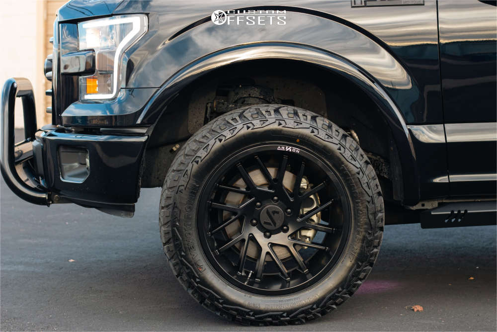 2017 Ford F-150 with 20x10 -25 ARKON OFF-ROAD Mandela and 33/12.5R20 ...
