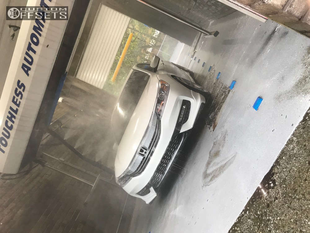 2017 Honda Accord with 19x9.5 40 Rohana Rc7 and 235/35R19 Nokian Zline ...