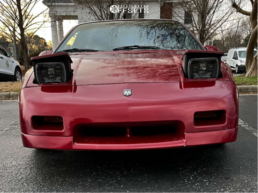 1987 Pontiac Fiero with 17x8 35 Aodhan Ah02 and 215/45R17 Vercelli ...