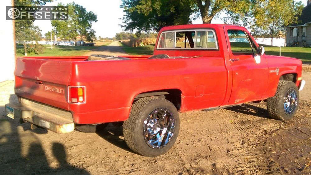 1984 Chevrolet K10 with 20x12 -44 Gear Off-Road Big Block and 305/50R20 ...