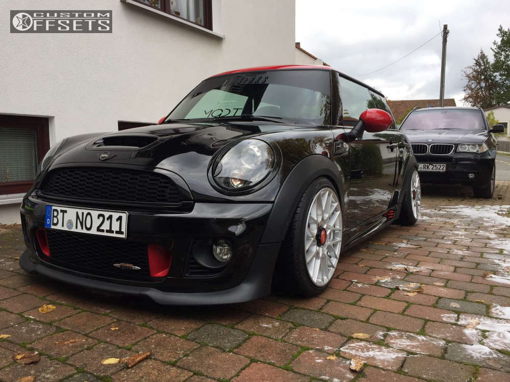 2012 Mini Cooper with 17x8 30 Rotiform Rse and 205/40R17 Nankang NS-20 ...
