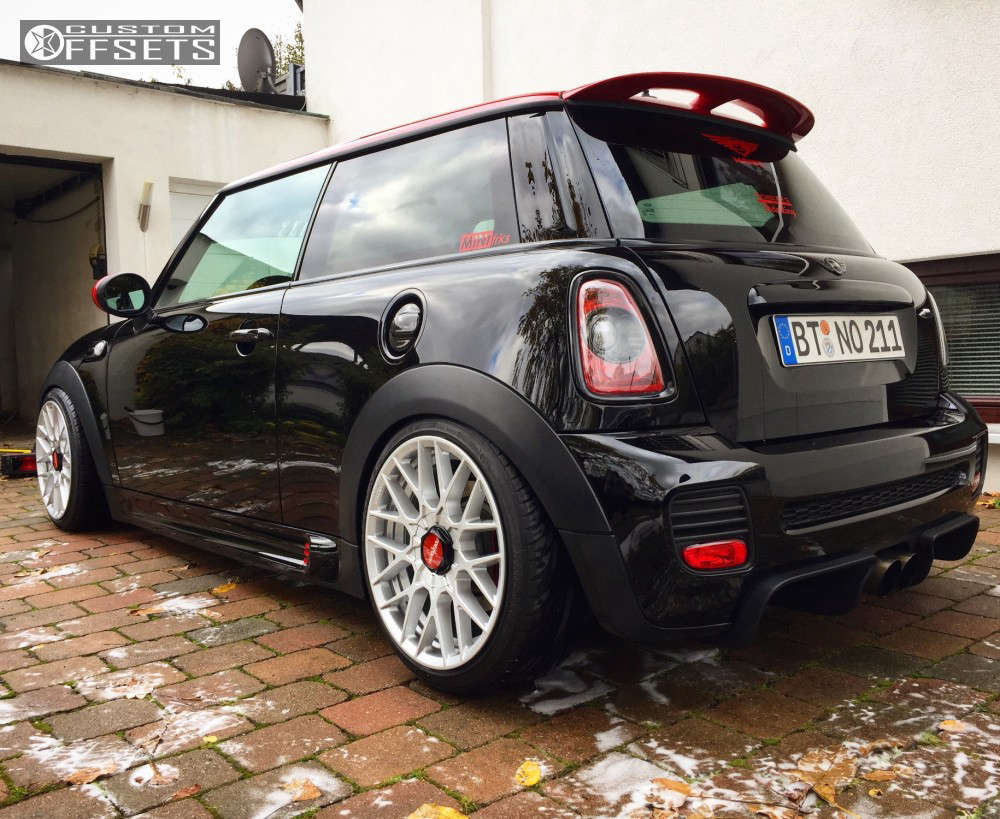 2012 Mini Cooper with 17x8 30 Rotiform Rse and 205/40R17 Nankang NS-20 ...