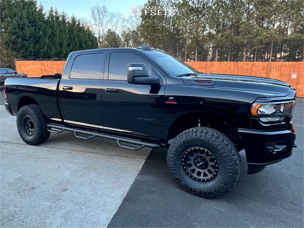 2023 Ram 2500 with 17x8.5 0 Method Grid and 37/13.5R17 Nitto Ridge ...