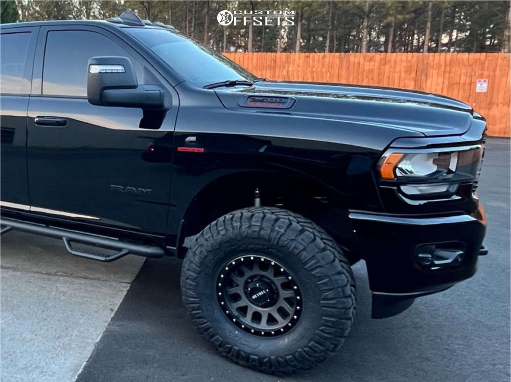 2023 Ram 2500 with 17x8.5 0 Method Grid and 37/13.5R17 Nitto Ridge ...