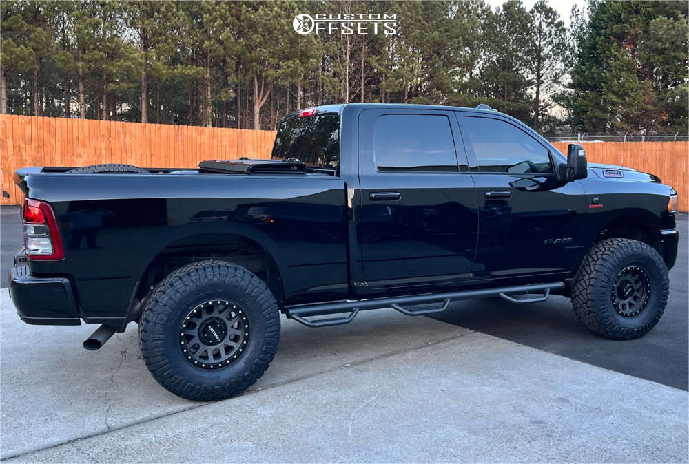 2023 Ram 2500 with 17x8.5 0 Method Grid and 37/13.5R17 Nitto Ridge ...