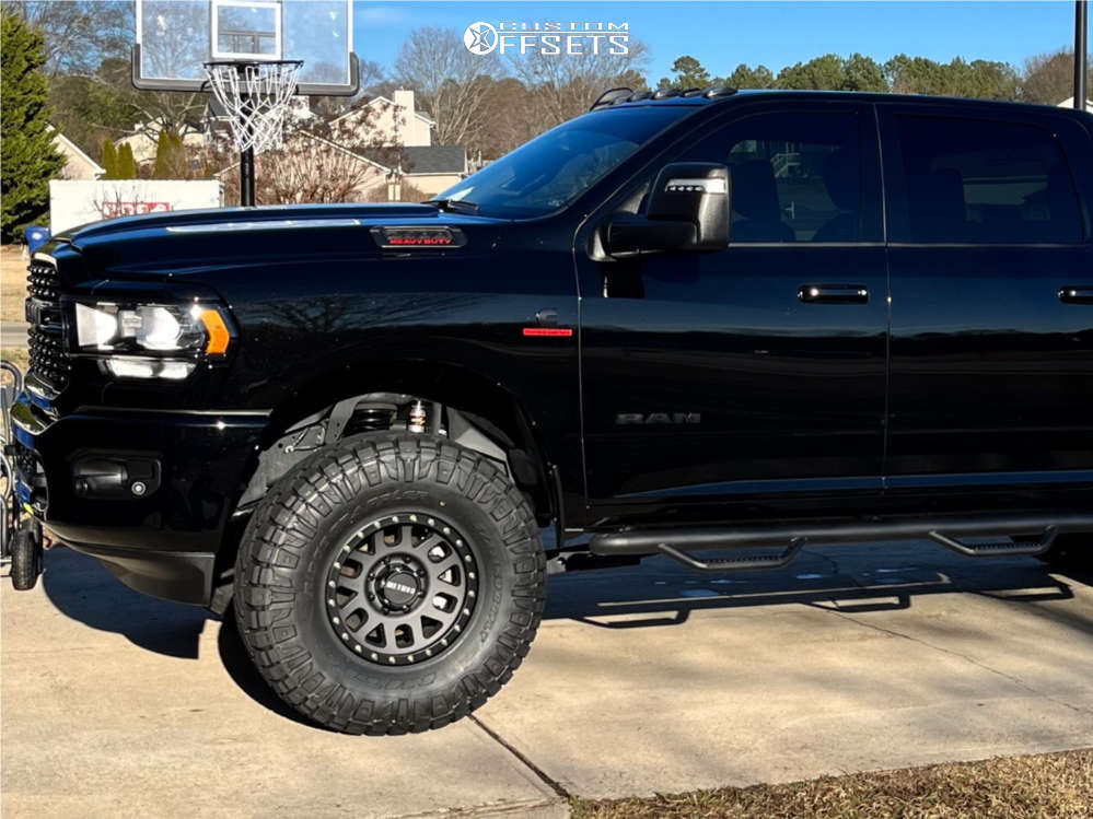 2023 Ram 2500 with 17x8.5 0 Method Grid and 37/13.5R17 Nitto Ridge ...
