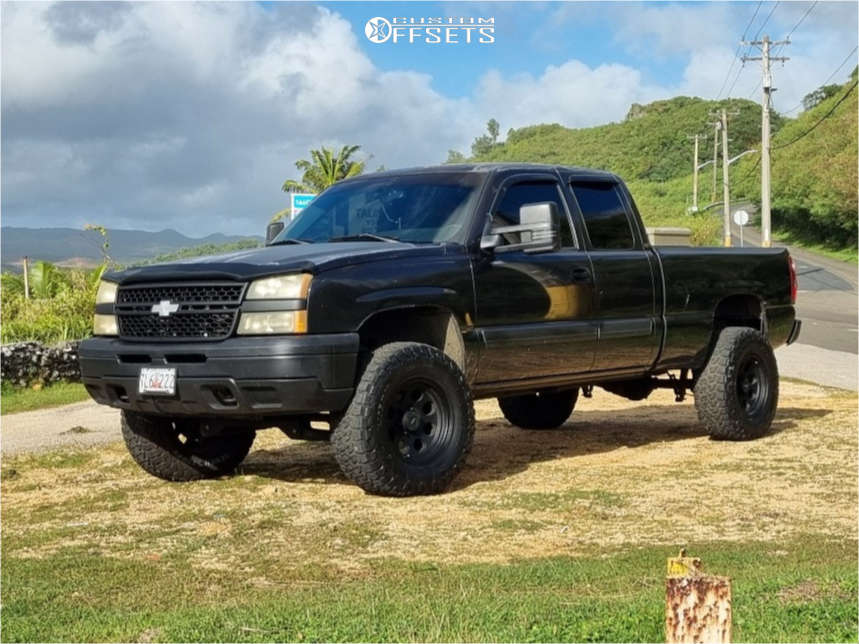 2003 Chevrolet Silverado 1500 with 17x9 -6 Pro Comp Series 69 and 35/12 ...
