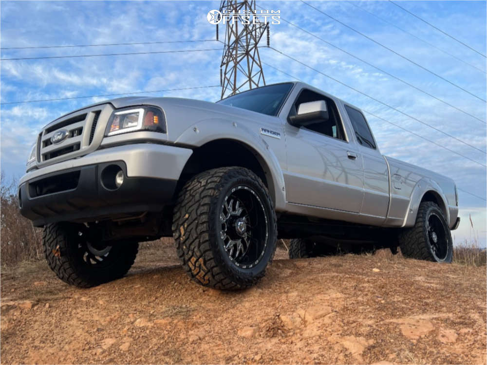 2011 Ford Ranger with 20x10 -25 TIS 544bm and 33/12.5R20 Predator New ...