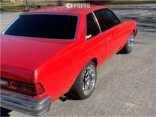 1978 Chevrolet Malibu with 18x9.5 1 US Mags Rambler and 275/35R18 ...
