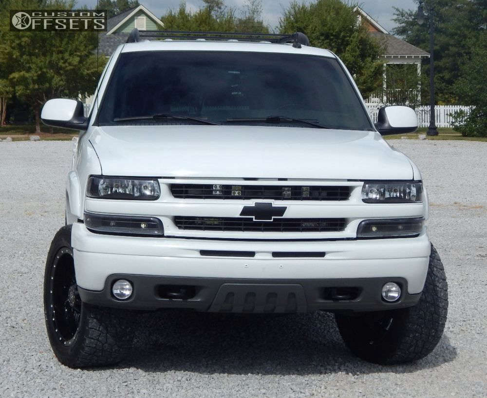 2003 Chevrolet Tahoe with 20x10 -25 RBP Assassin and 305/55R20 Nitto ...