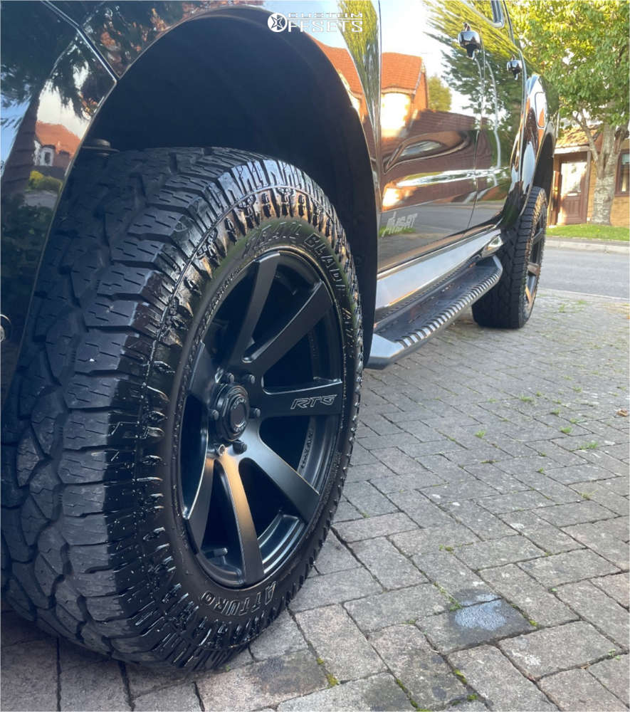 2021 Ford Ranger with 20x9.5 15 RTG Lenso and 33/12.5R20 Atturo Trail ...