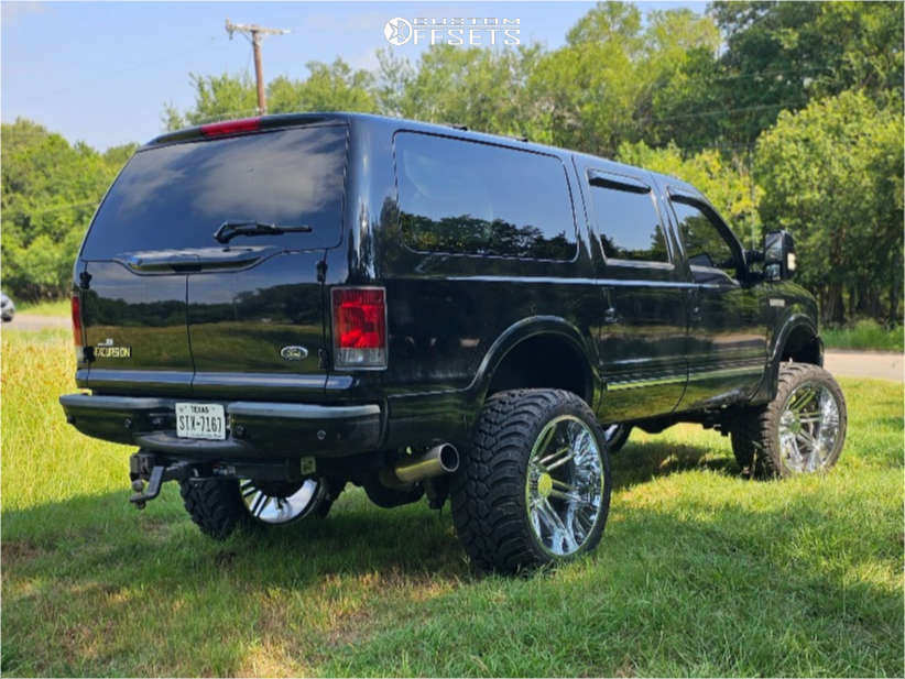 2004 Ford Excursion with 26x14 -81 ARKON OFF-ROAD DaVinci and 38/15 ...