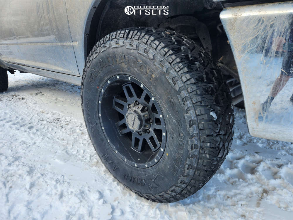 2020 Ram 2500 with 17x9 -12 Raceline Injector and 35/12.5R17 Gladiator ...