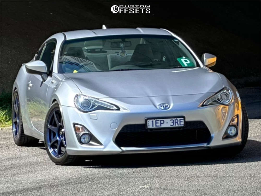 2014 Scion FR-S with 17x8 30 Motegi Mr154 and 235/45R17 Michelin Pilot ...