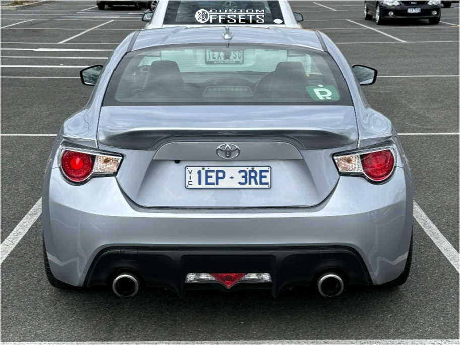 2014 Scion FR-S with 17x8 30 Motegi Mr154 and 235/45R17 Michelin Pilot ...