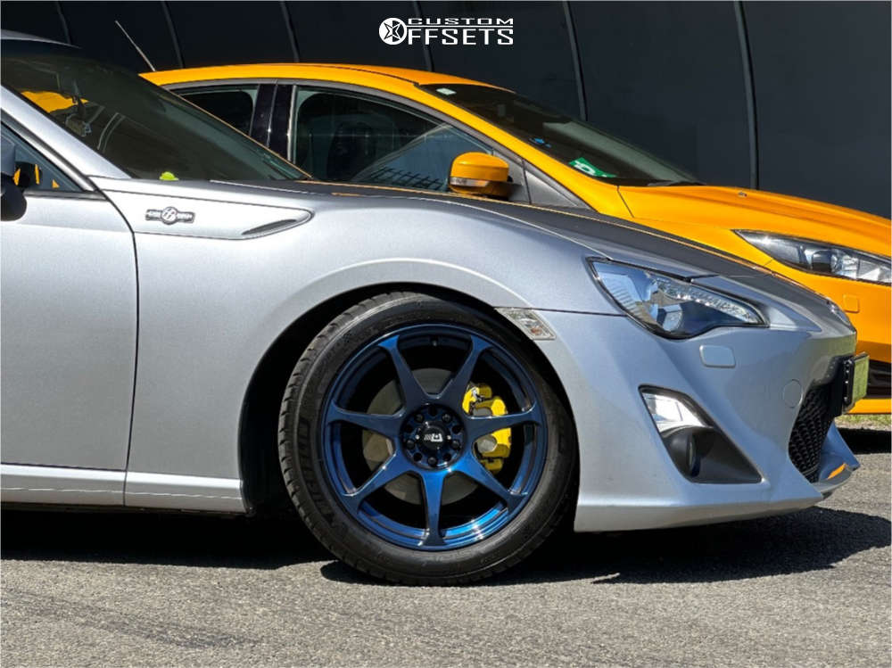 2014 Scion FR-S with 17x8 30 Motegi Mr154 and 235/45R17 Michelin Pilot ...