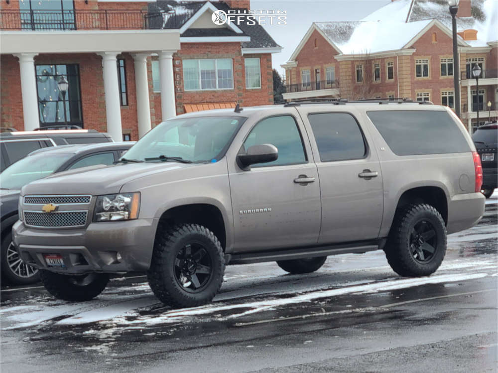 2012 Chevrolet Suburban 1500 with 18x9 -12 Raceline Addict and 275 ...