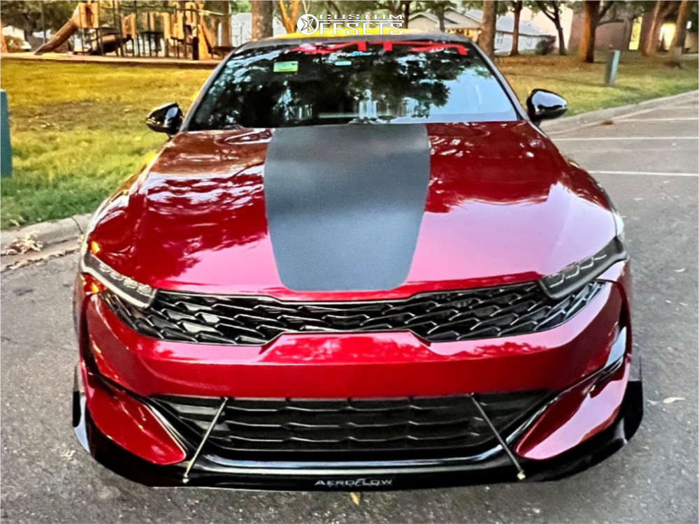 2022 Kia K5 with 20x8.5 38 Curva C3 and 245/35R20 Toyo Tires Extensa Hp ...