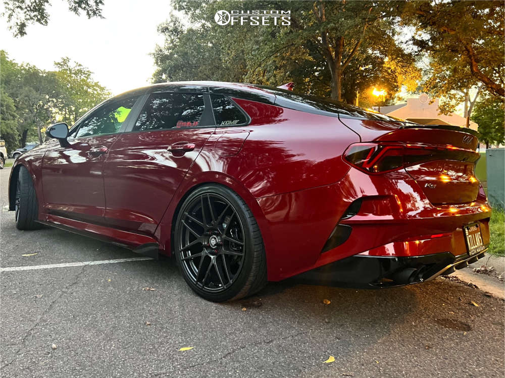 2022 Kia K5 with 20x8.5 38 Curva C3 and 245/35R20 Toyo Tires Extensa Hp ...